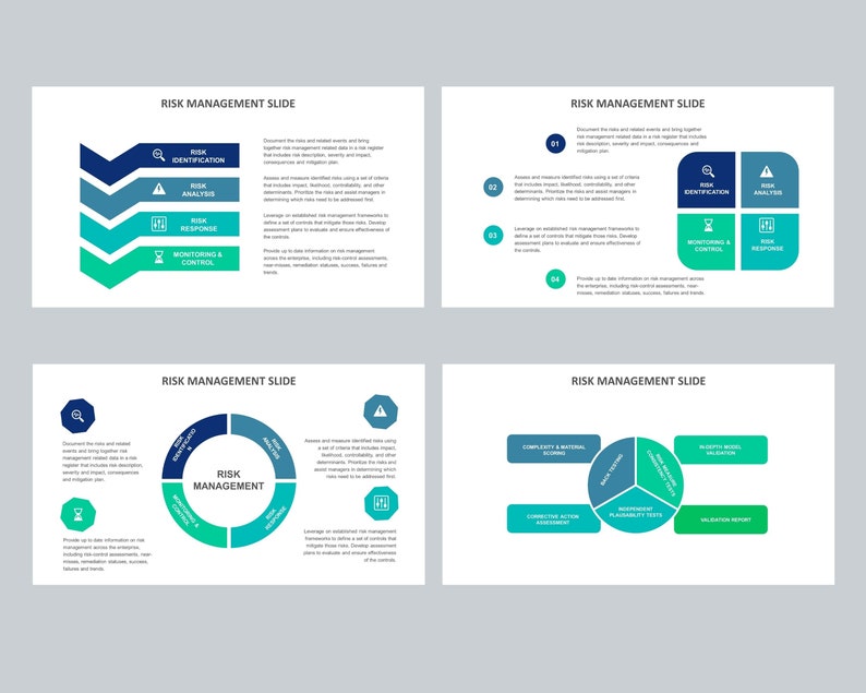 Risk Management Slide Infographic Templates | Diagram for Powerpoint ...
