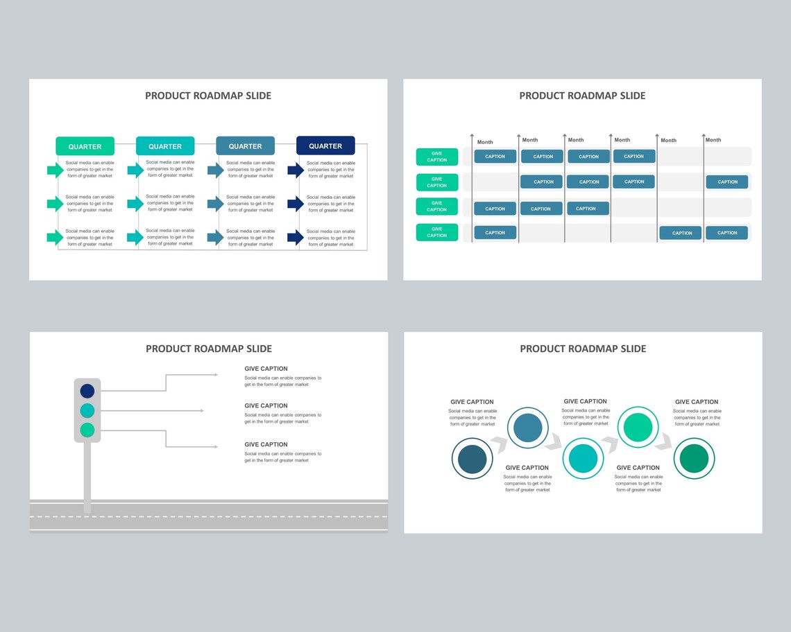 Product Roadmap Slide Infographic Templates | Diagram for Powerpoint ...