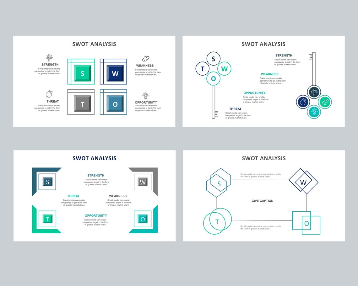 SWOT Slide Infographic Templates | Diagram for Powerpoint, Google ...