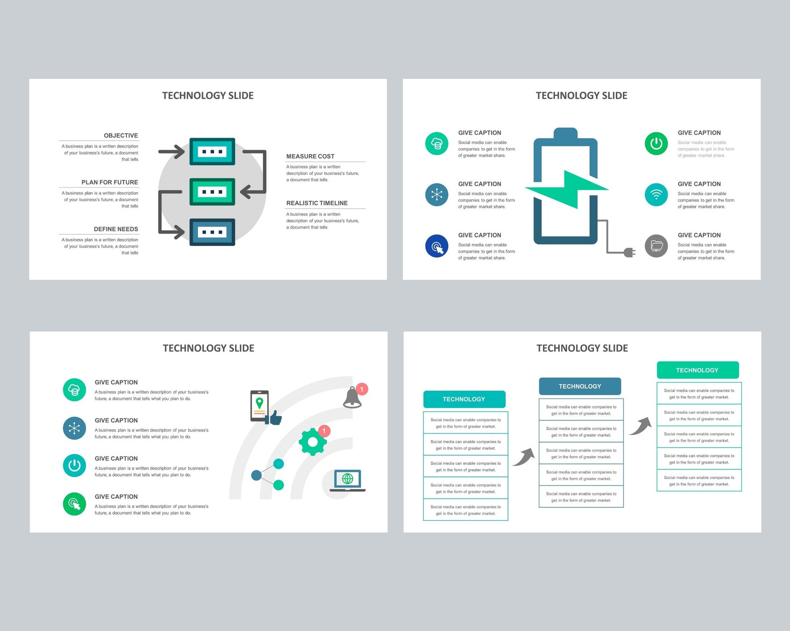 Technology Slide Infographic Templates | Diagram for Powerpoint, Google ...