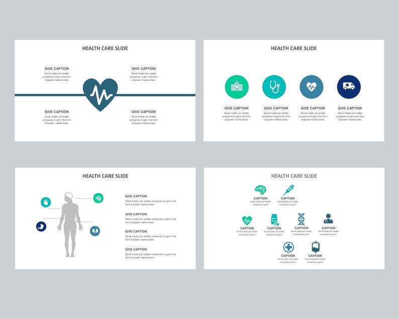 Health Care Slide Infographic Templates | Diagram for Powerpoint ...