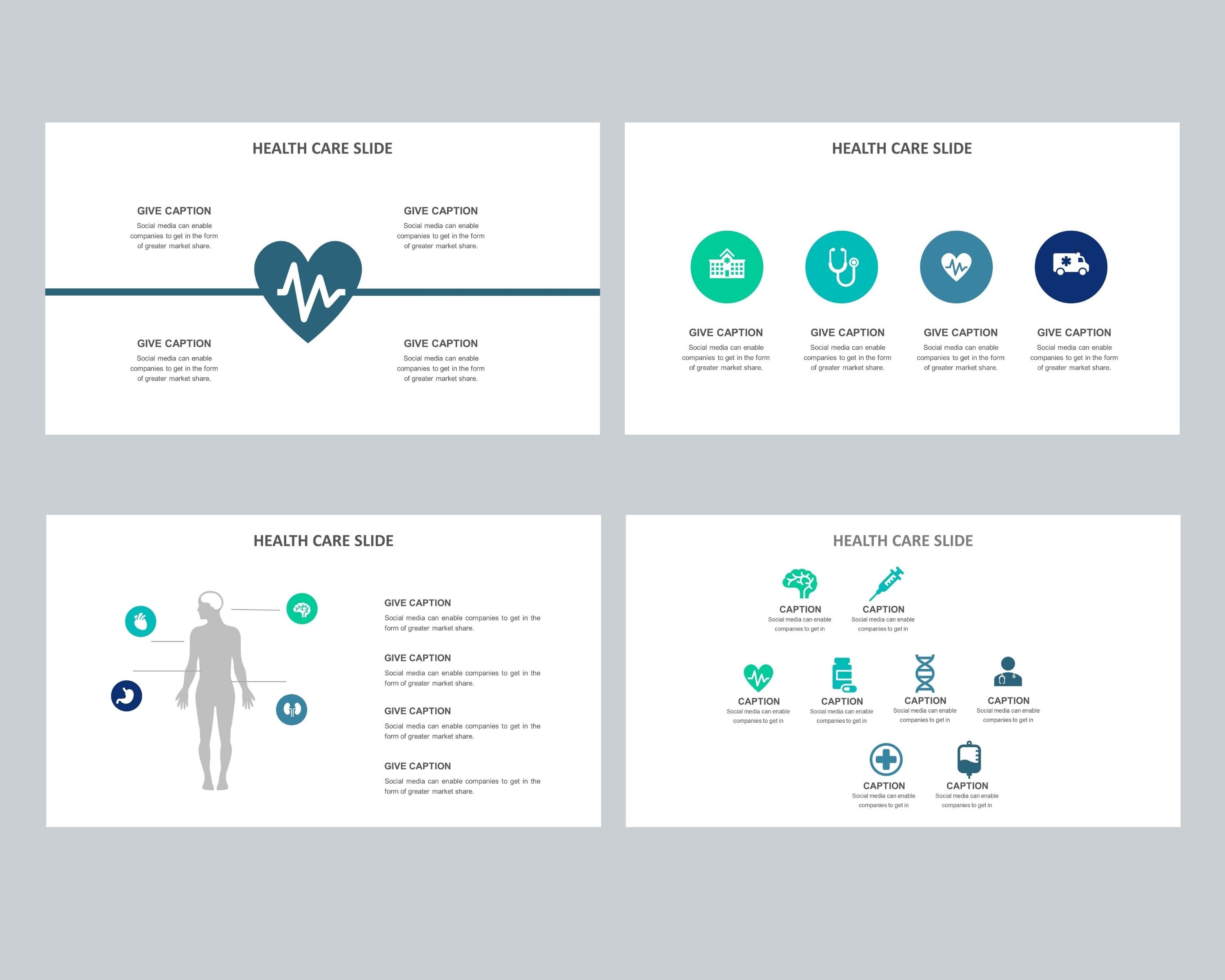Health Care Slide Infographic Templates | Diagram for Powerpoint ...