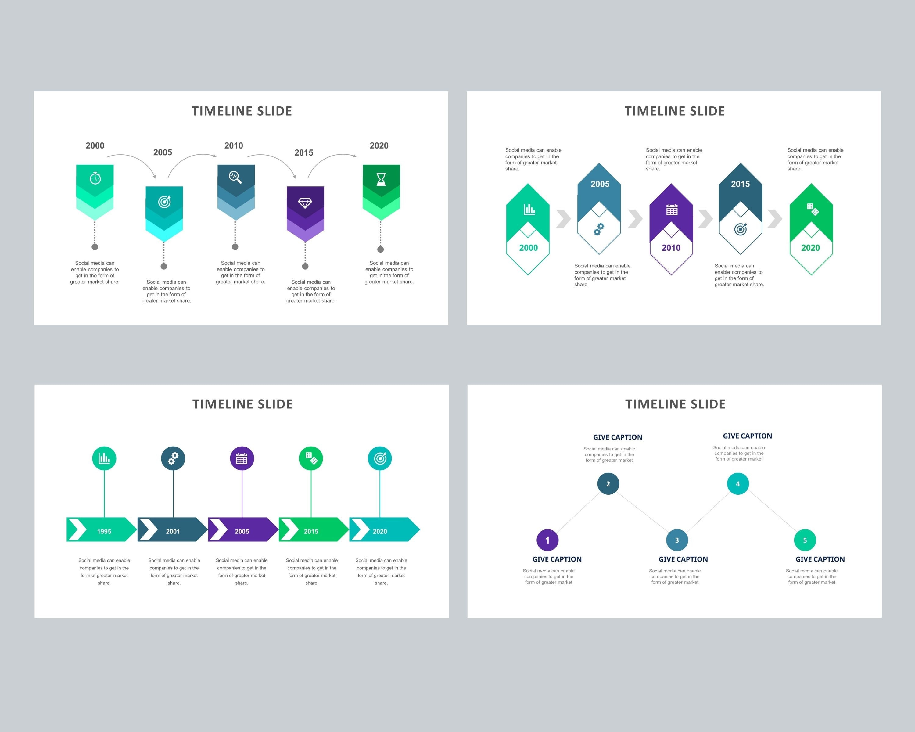 Timeline Slide Infographic Templates | Diagram for Powerpoint, Google ...