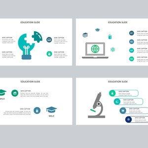 Education Slide Infographic Templates | Diagram for Powerpoint, Google ...