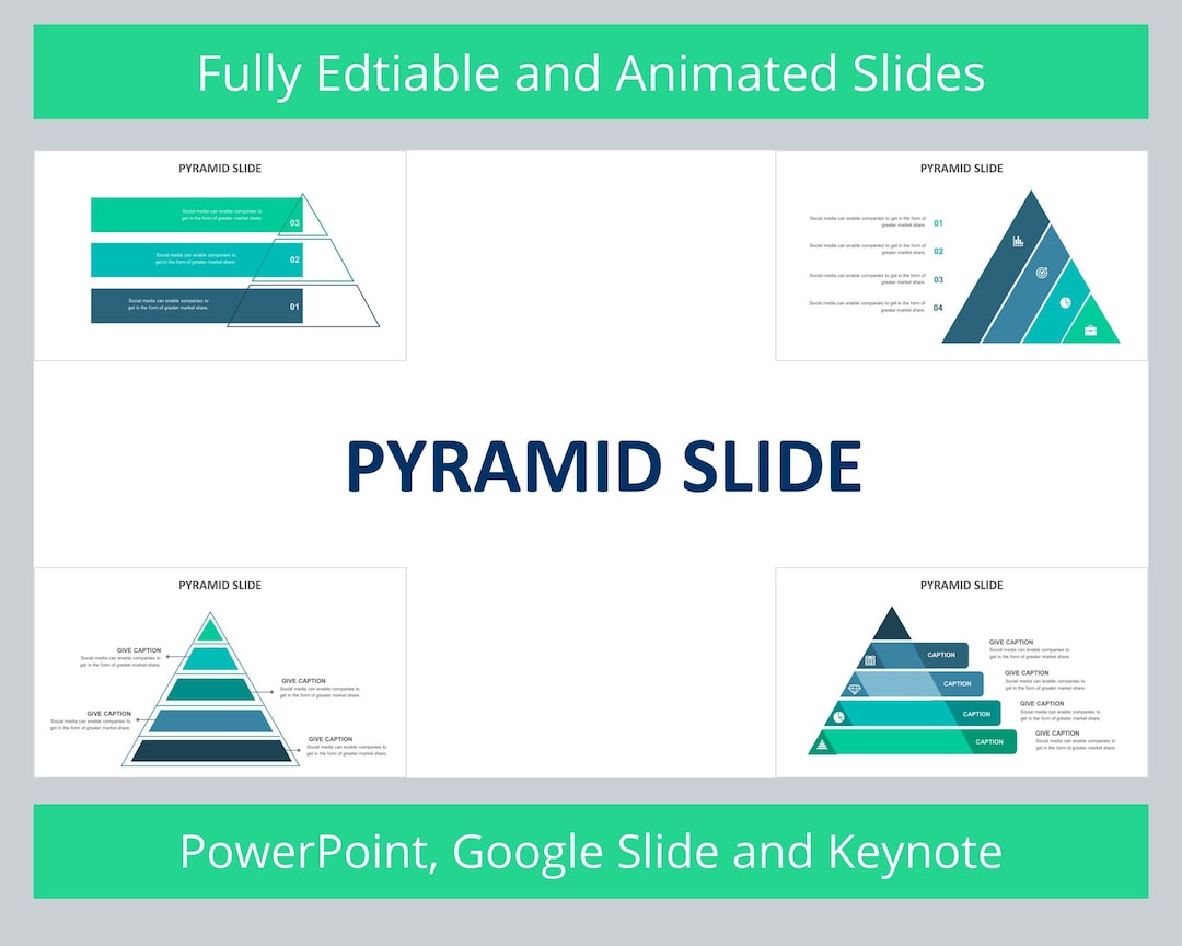 Pyramid Slide Infographic Templates | Diagram for Powerpoint, Google ...