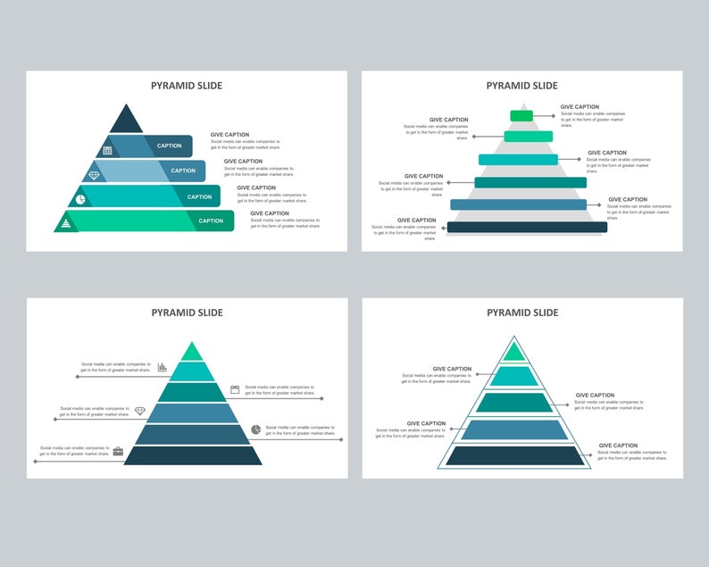 Pyramid Slide Infographic Templates | Diagram for Powerpoint, Google ...