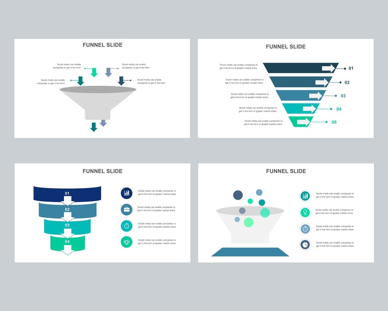 Funnel Slide Infographic Templates | Diagram for Powerpoint, Google ...
