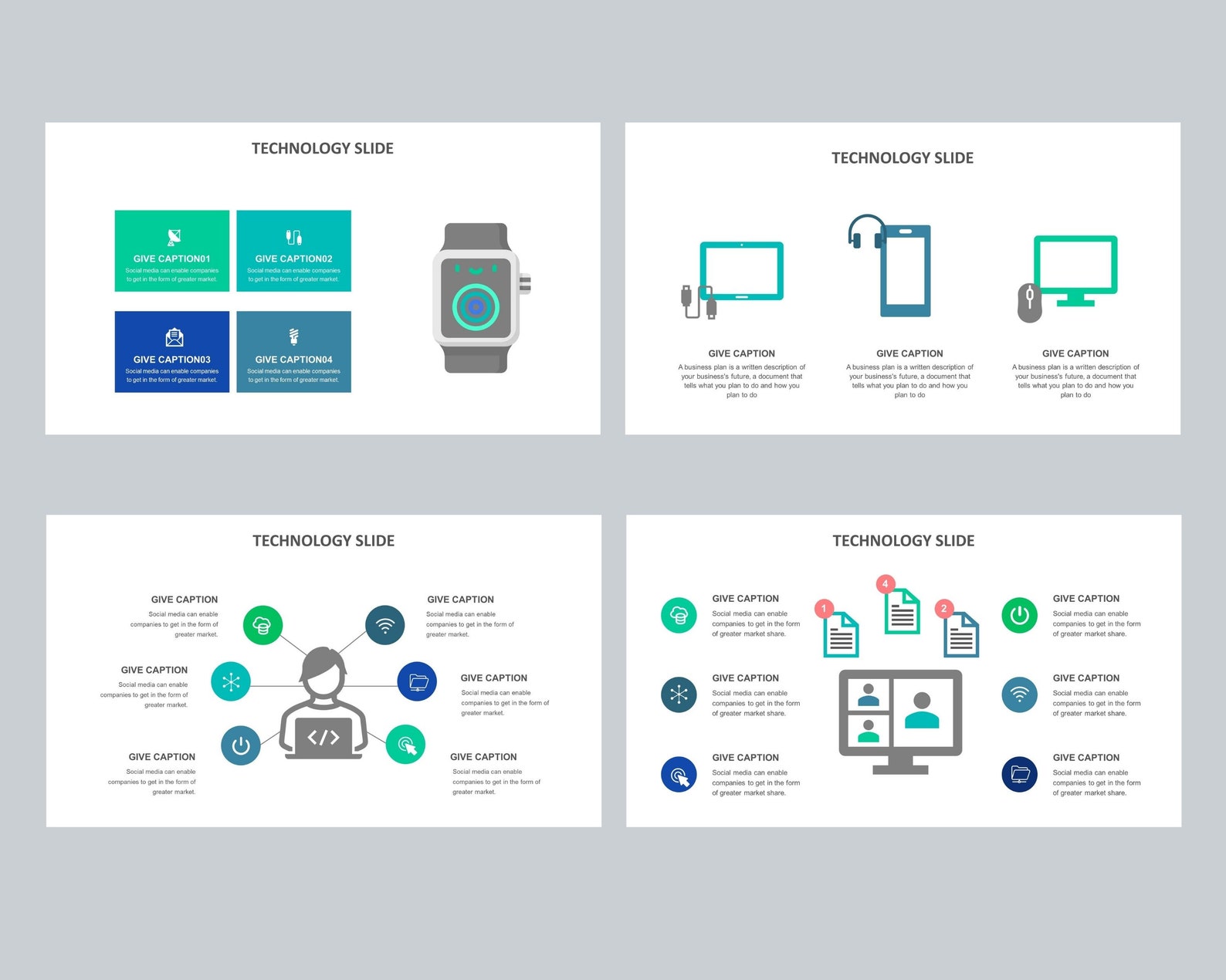 Technology Slide Infographic Templates | Diagram for Powerpoint, Google ...