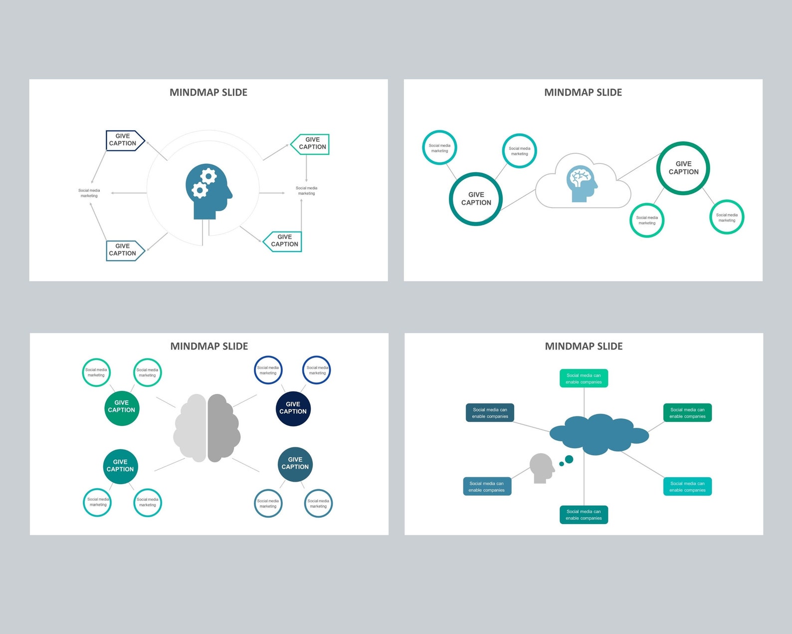 Mind Map Slide Infographic Templates | Diagram for Powerpoint, Google ...