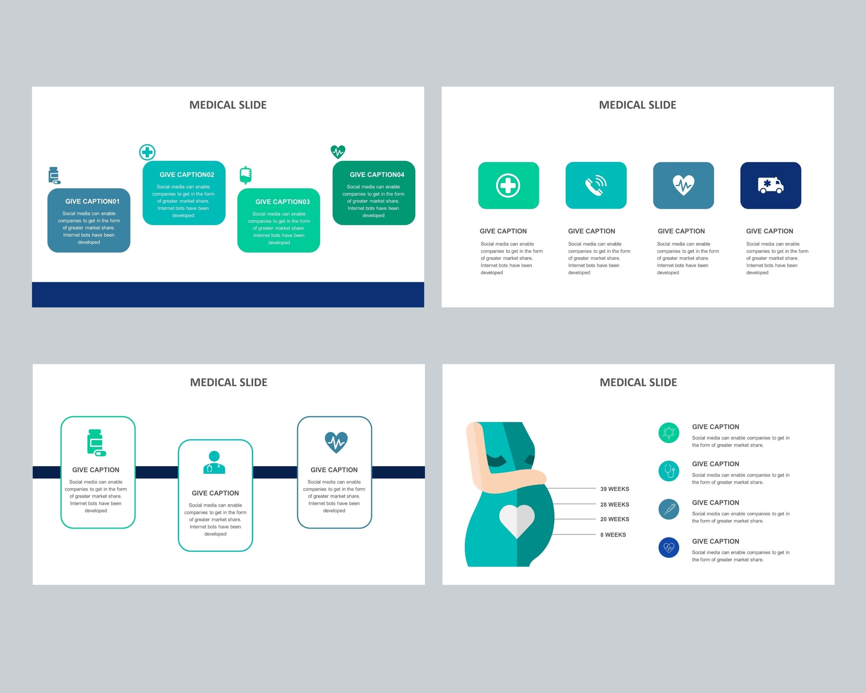 Medical Slide Infographic Templates | Diagram for Powerpoint, Google ...