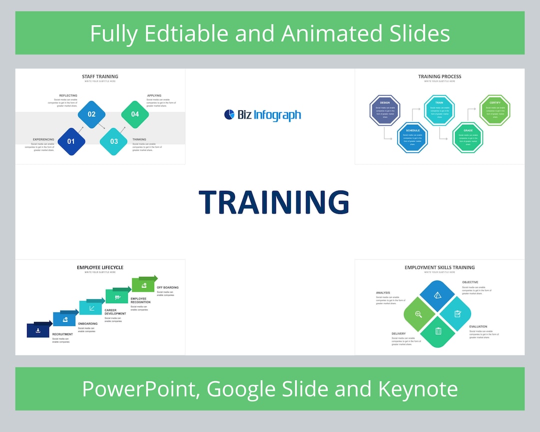 Training Slide Infographic Templates | Diagram for Powerpoint, Google ...