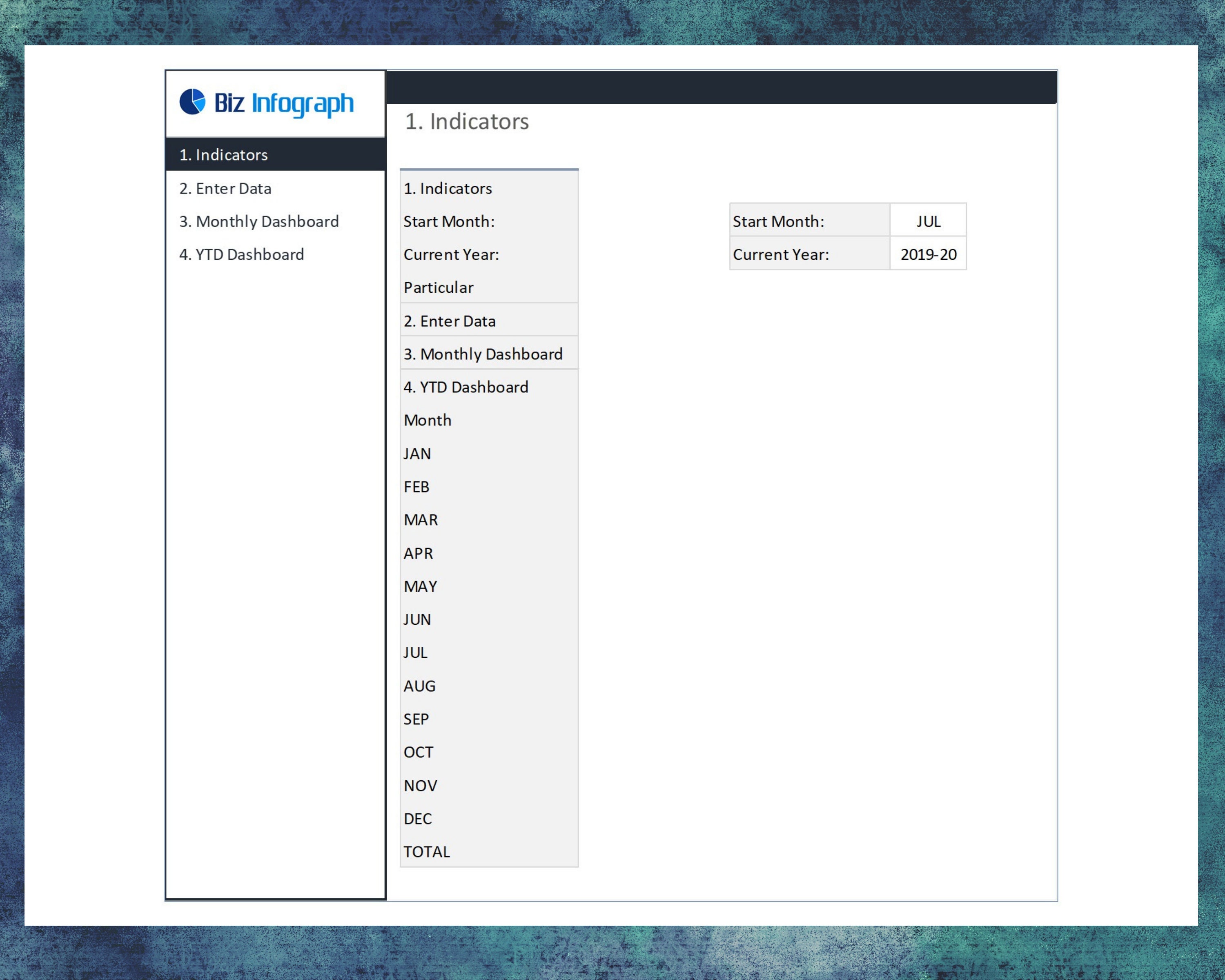 CFO Dashboard - Excel Template | Financial Dashboard | Finance ...
