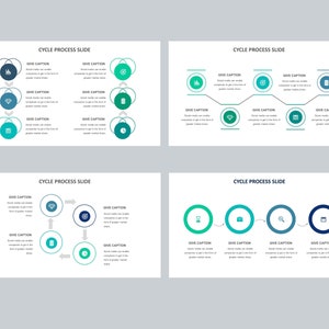Cycle Process Slide Infographic Templates | Diagram for Powerpoint ...