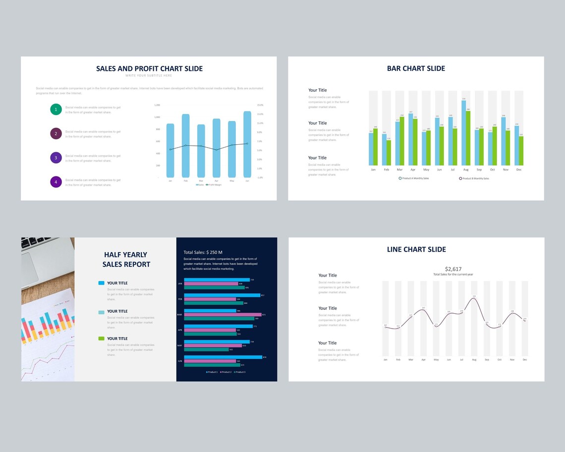 Chart Slide Infographic Templates | Diagram for Powerpoint, Google ...