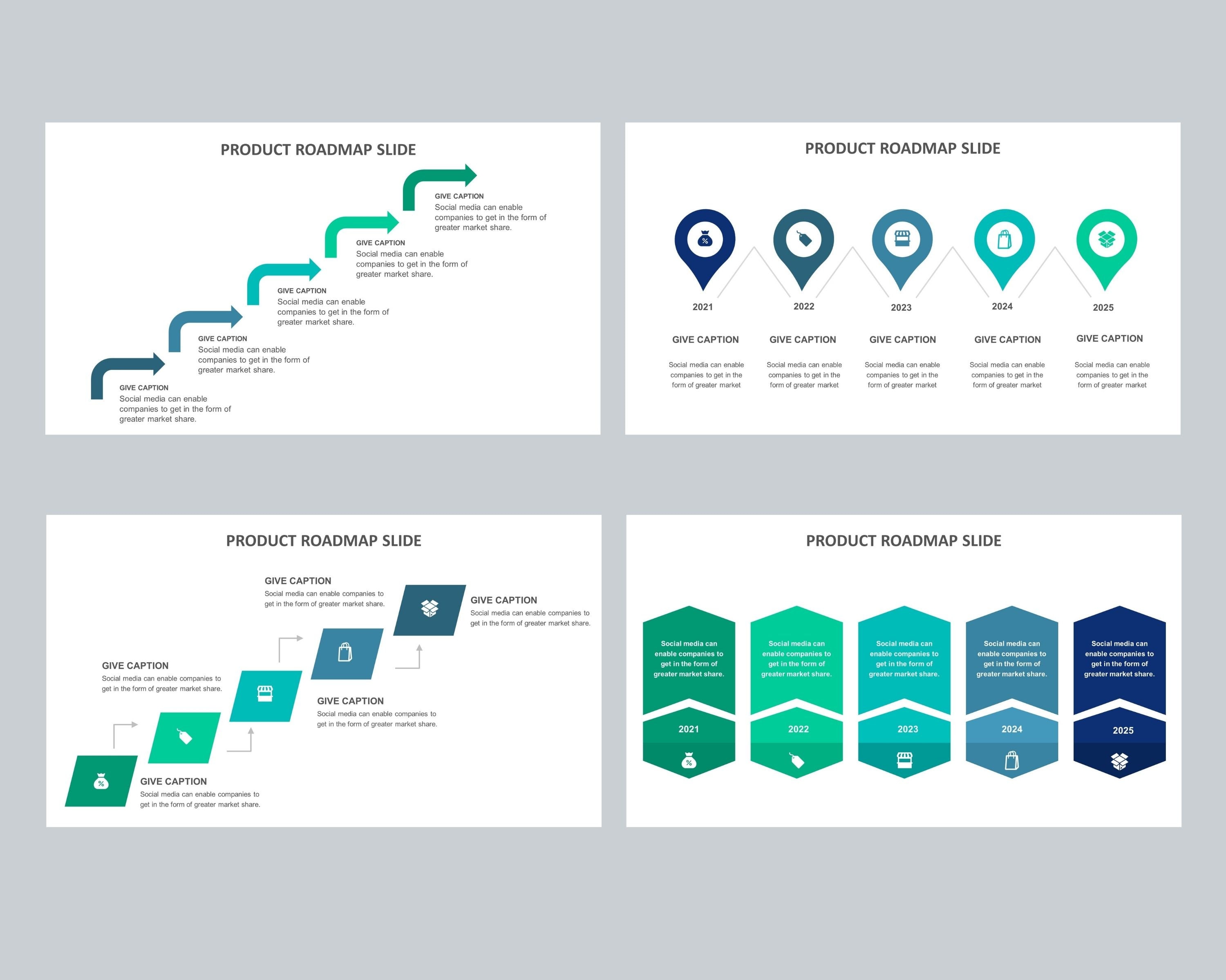 Product Roadmap Powerpoint Template