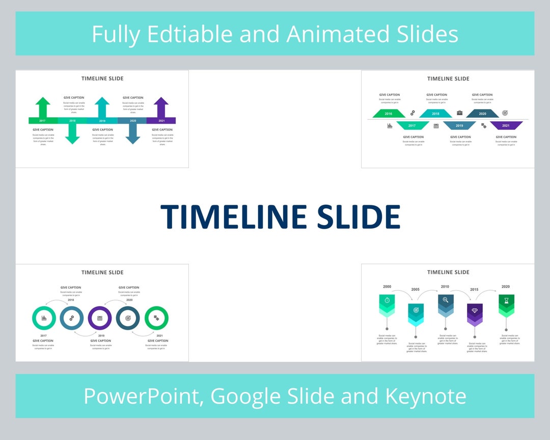 Timeline Slide Infographic Templates | Diagram for Powerpoint, Google ...