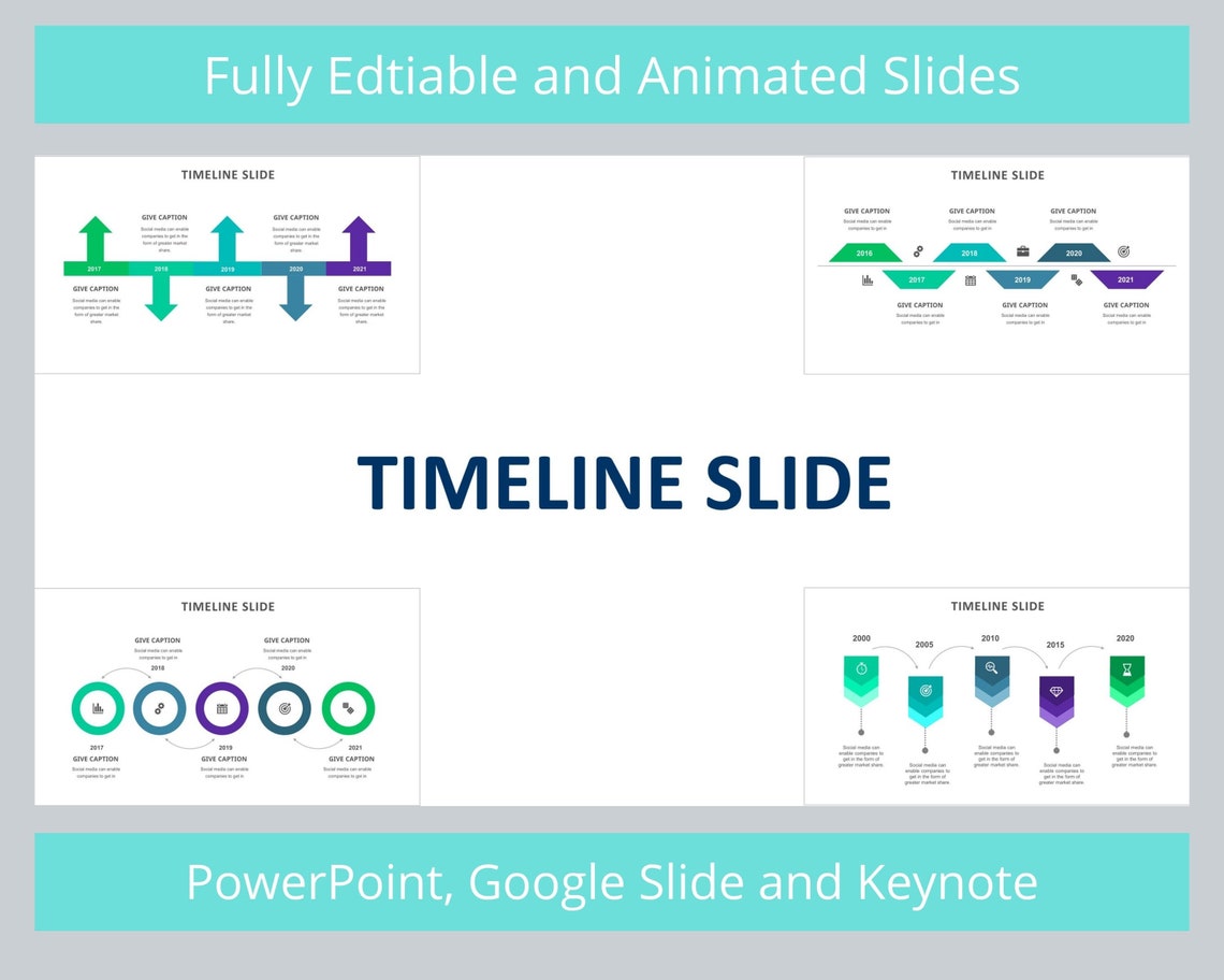 Timeline Slide Infographic Templates | Diagram for Powerpoint, Google ...
