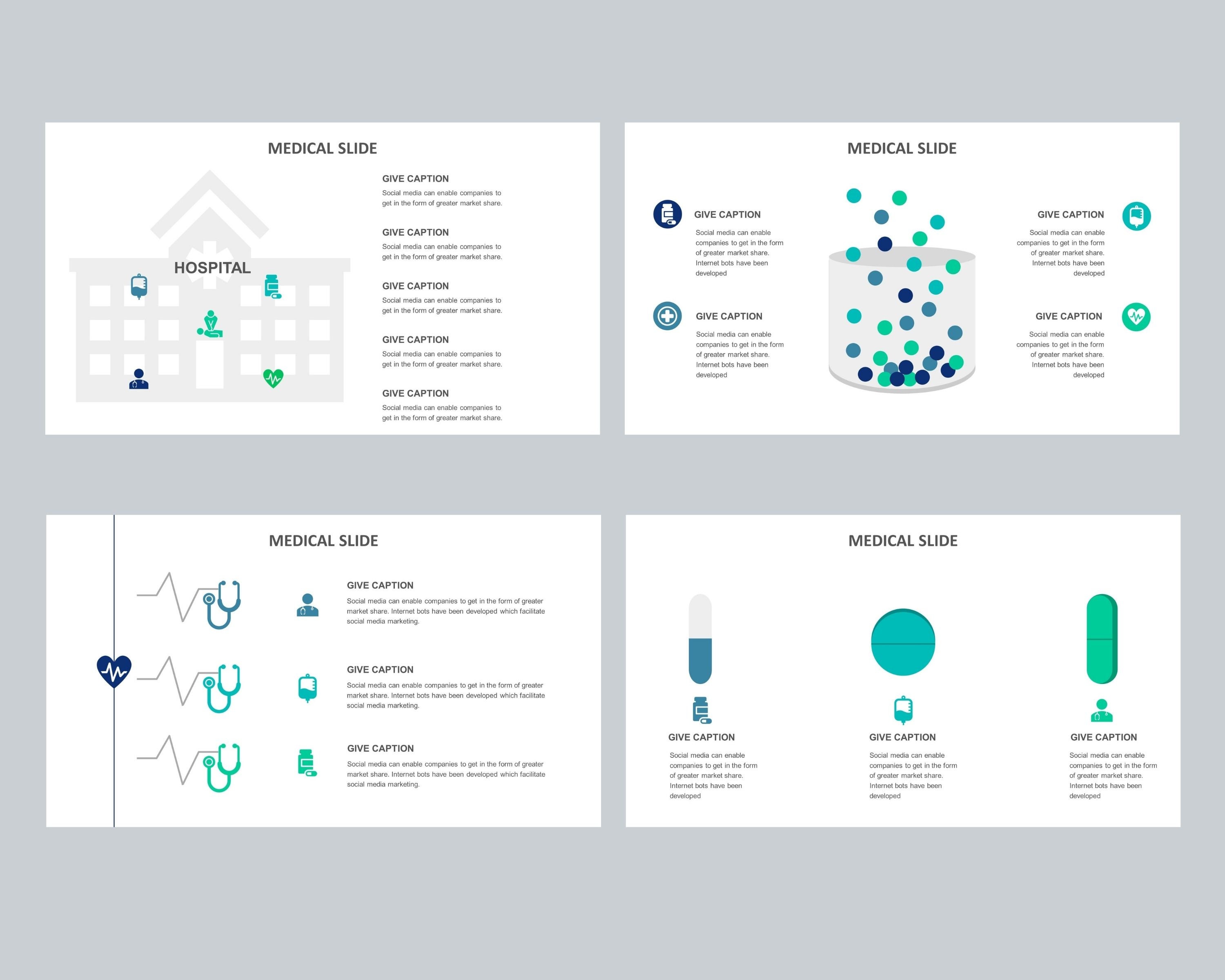 Medical Slide Infographic Templates | Diagram for Powerpoint, Google ...