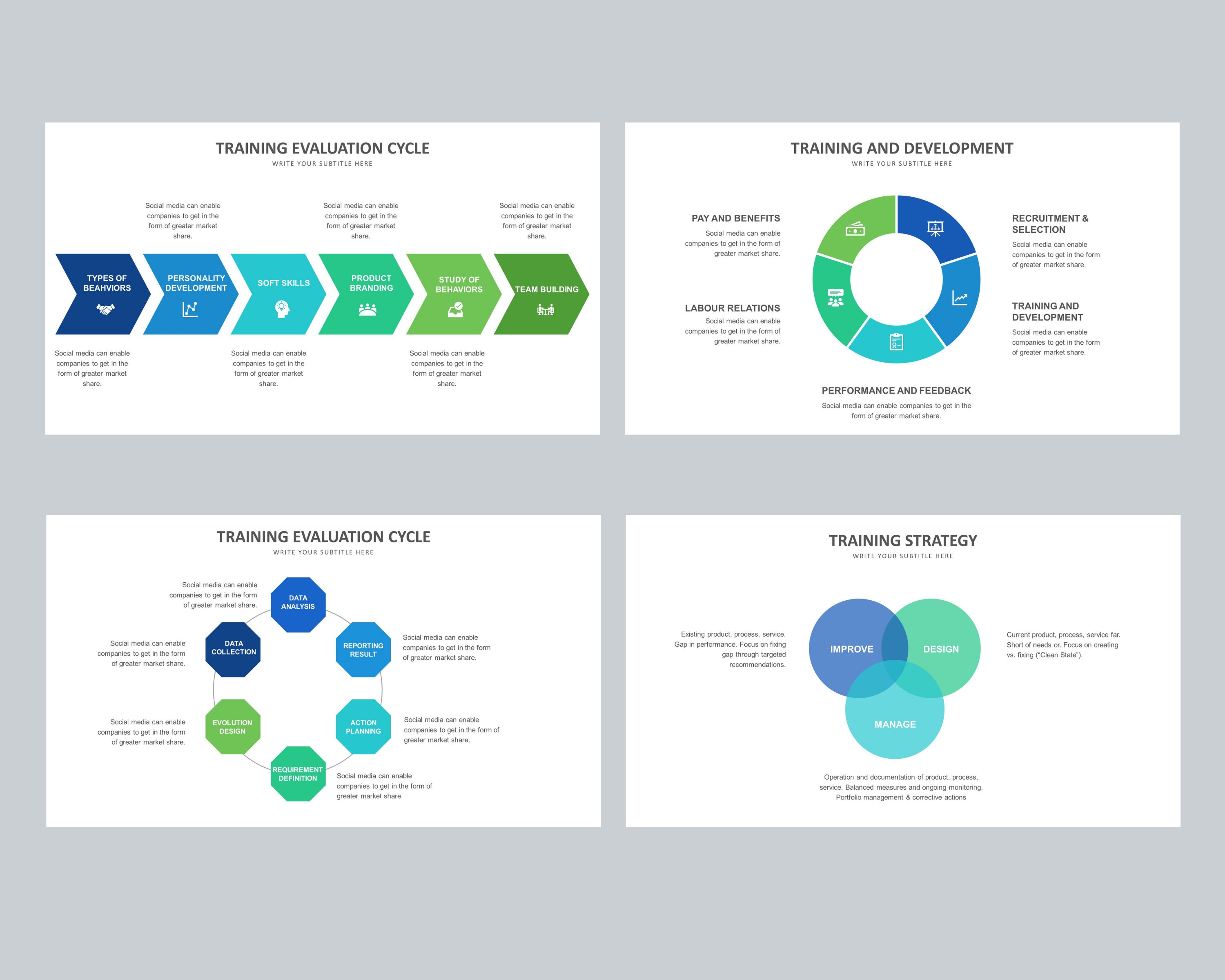 Training Slide Infographic Templates | Diagram for Powerpoint, Google ...
