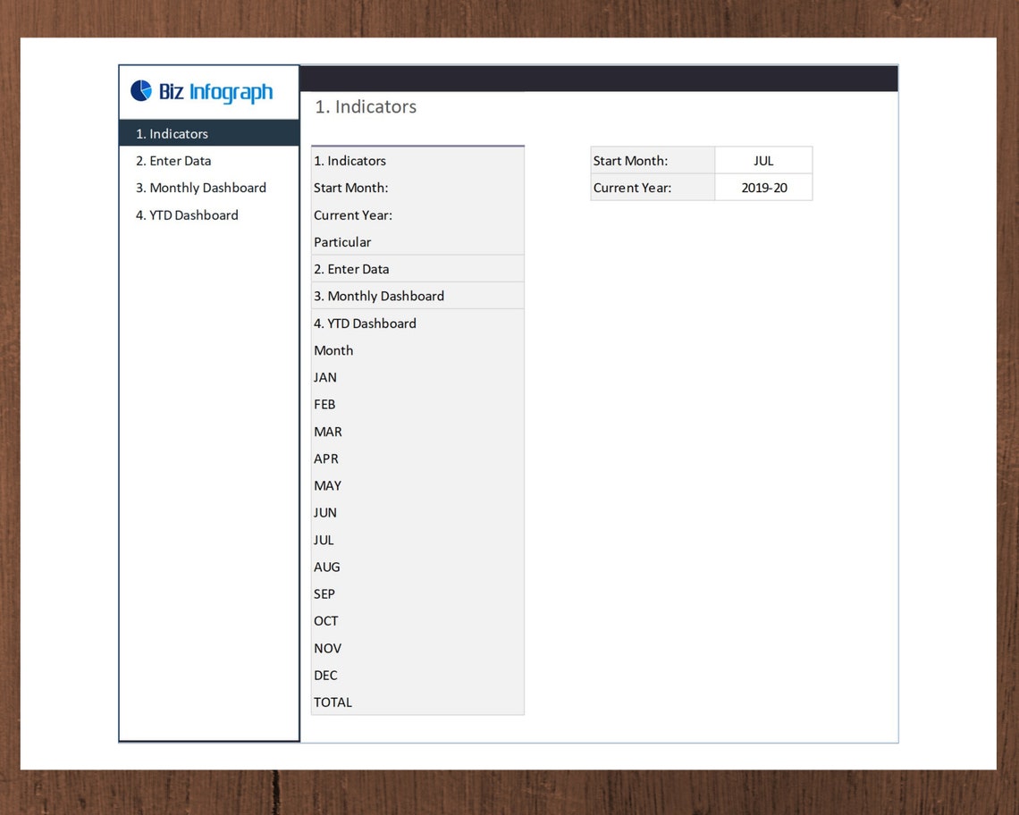 Inventory Dashboard - Excel Template | Financial Dashboard | Inventory ...