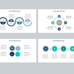 Cycle Process Slide Infographic Templates | Diagram for Powerpoint ...