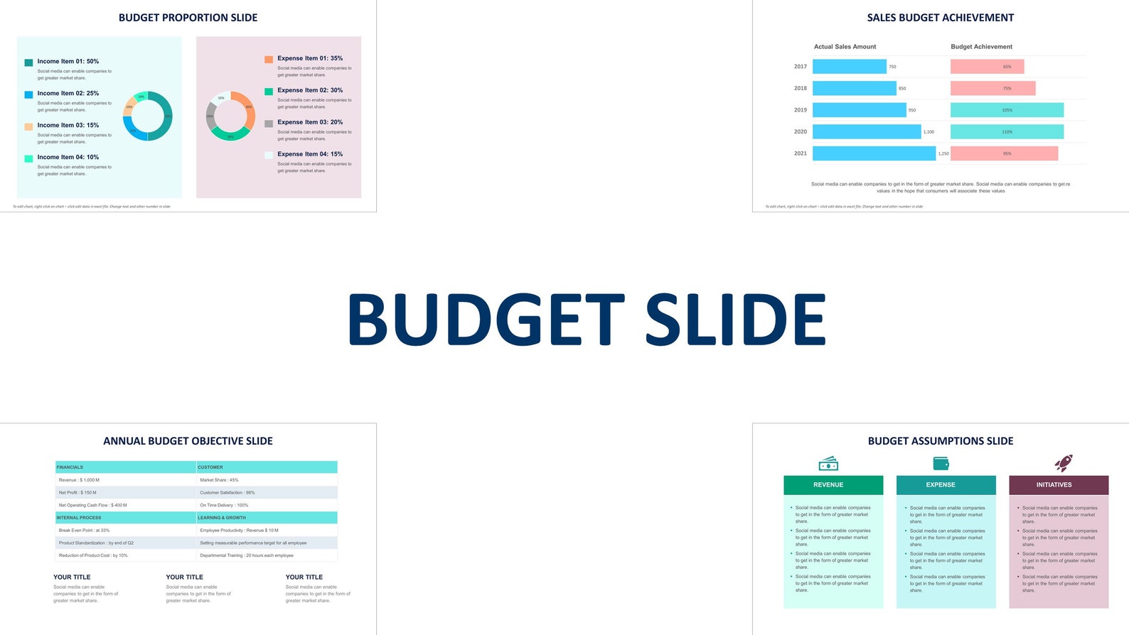 Budget Slide Infographic Templates | Diagram for Powerpoint, Google ...