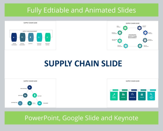 Supply Chain Diagram Template