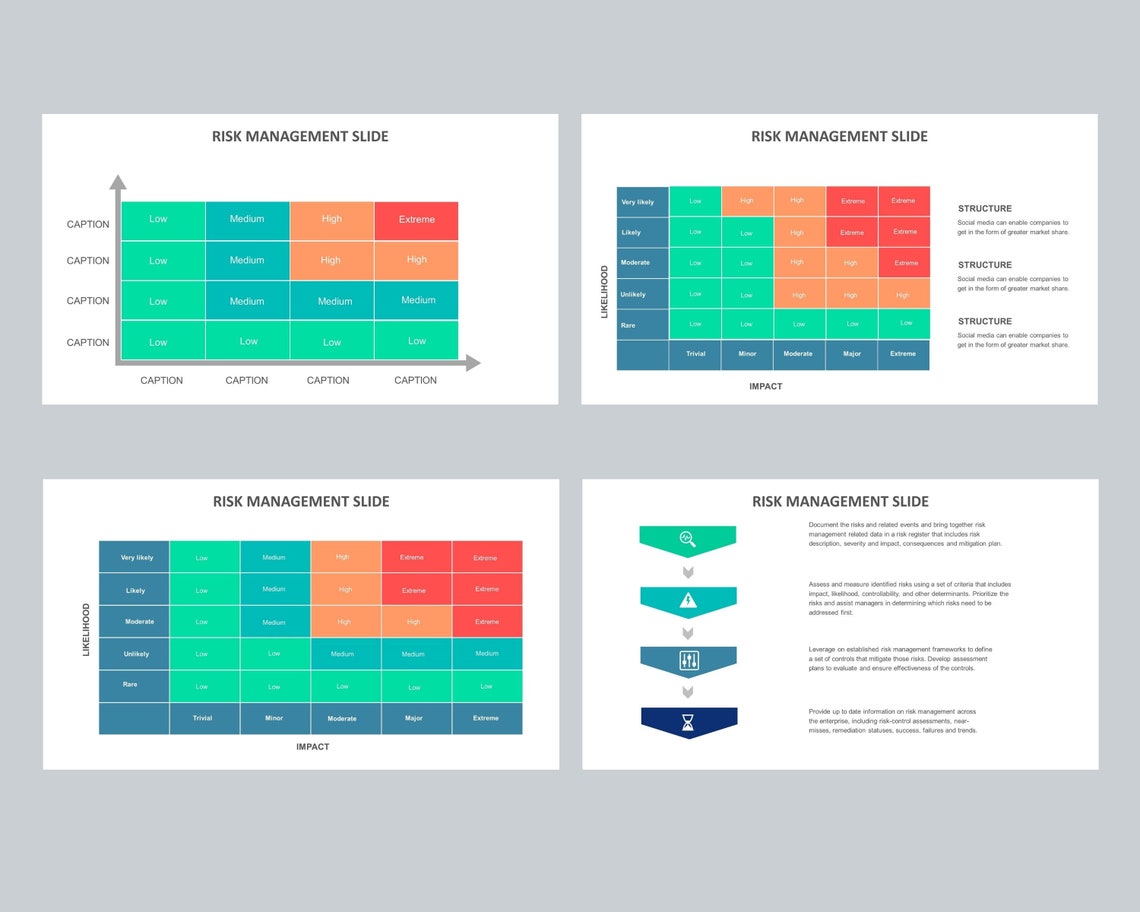 Risk Management Slide Infographic Templates | Diagram for Powerpoint ...