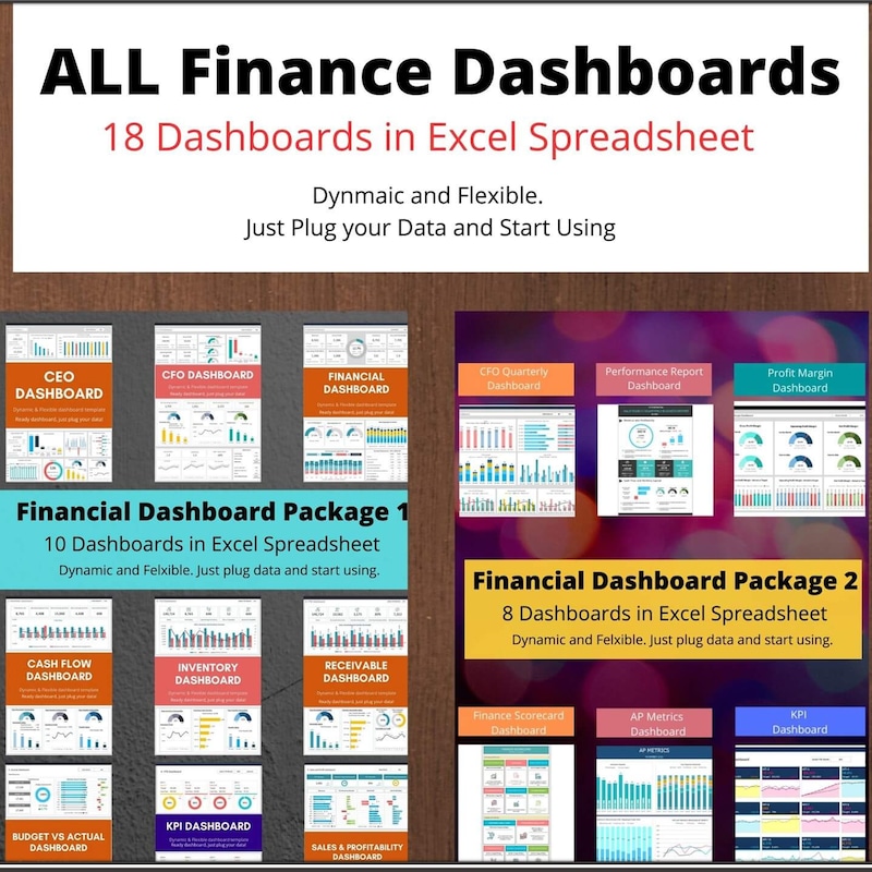 Dashboard for Financials - Etsy
