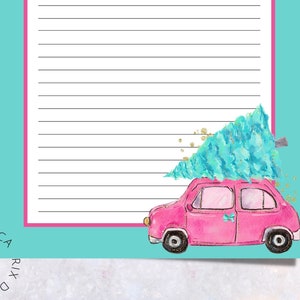 Printable Christmas Stationery Printable Christmas Stationary Christmas ...