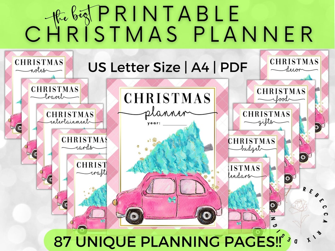 Christmas Planner Printable | Holiday Planner Printable | Holiday ...