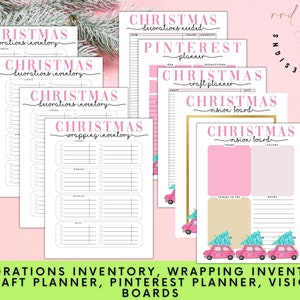 Christmas Planner Printable | Holiday Planner Printable | Holiday ...