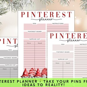 Gnome Christmas Planner Printable | Christmas Planner Book | Christmas ...
