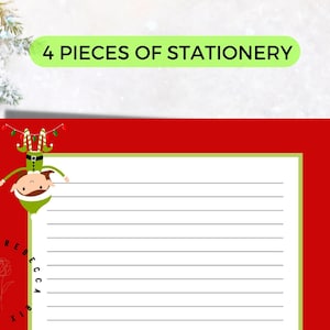 Printable Christmas Stationery | Printable Christmas Stationary ...