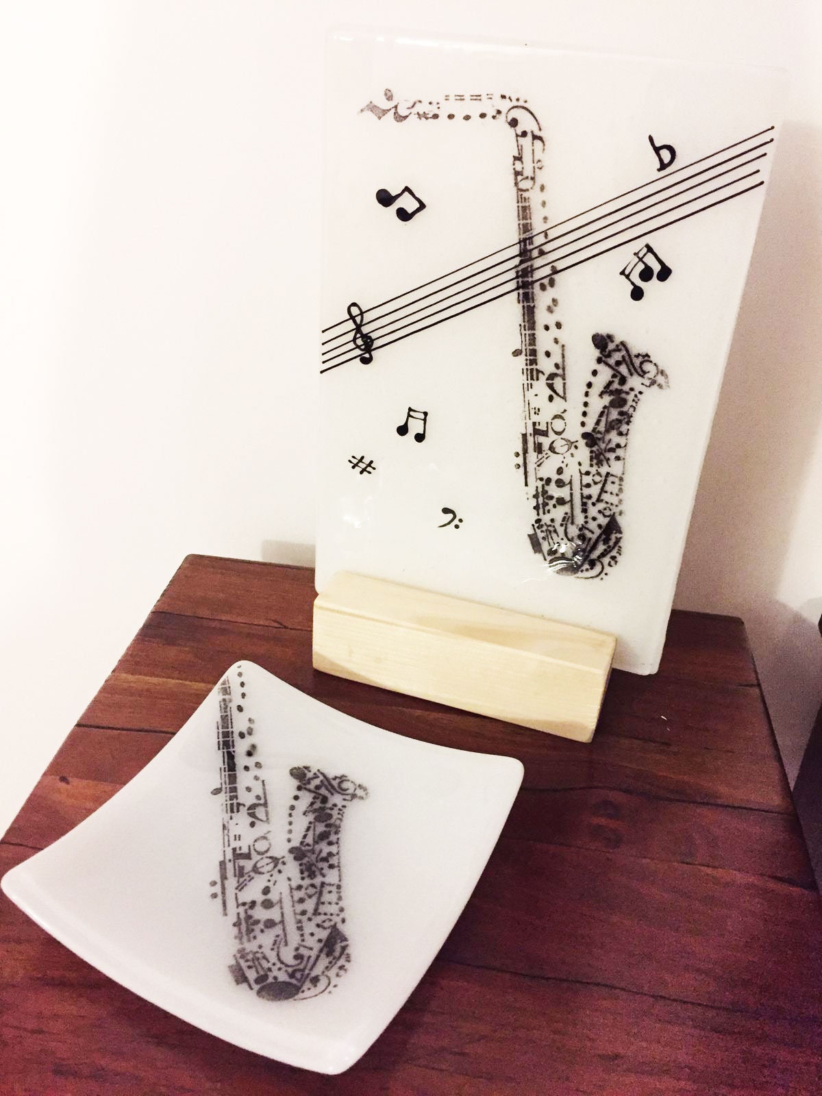 Saxophone Music Notes BIG SIZES Art Craft Reusable Mylar - Etsy