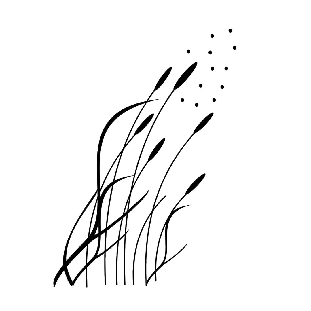 BULRUSH Reusable Stencil Sizes A5 A4 A3 Romantic Shabby Craft DIY Art ...