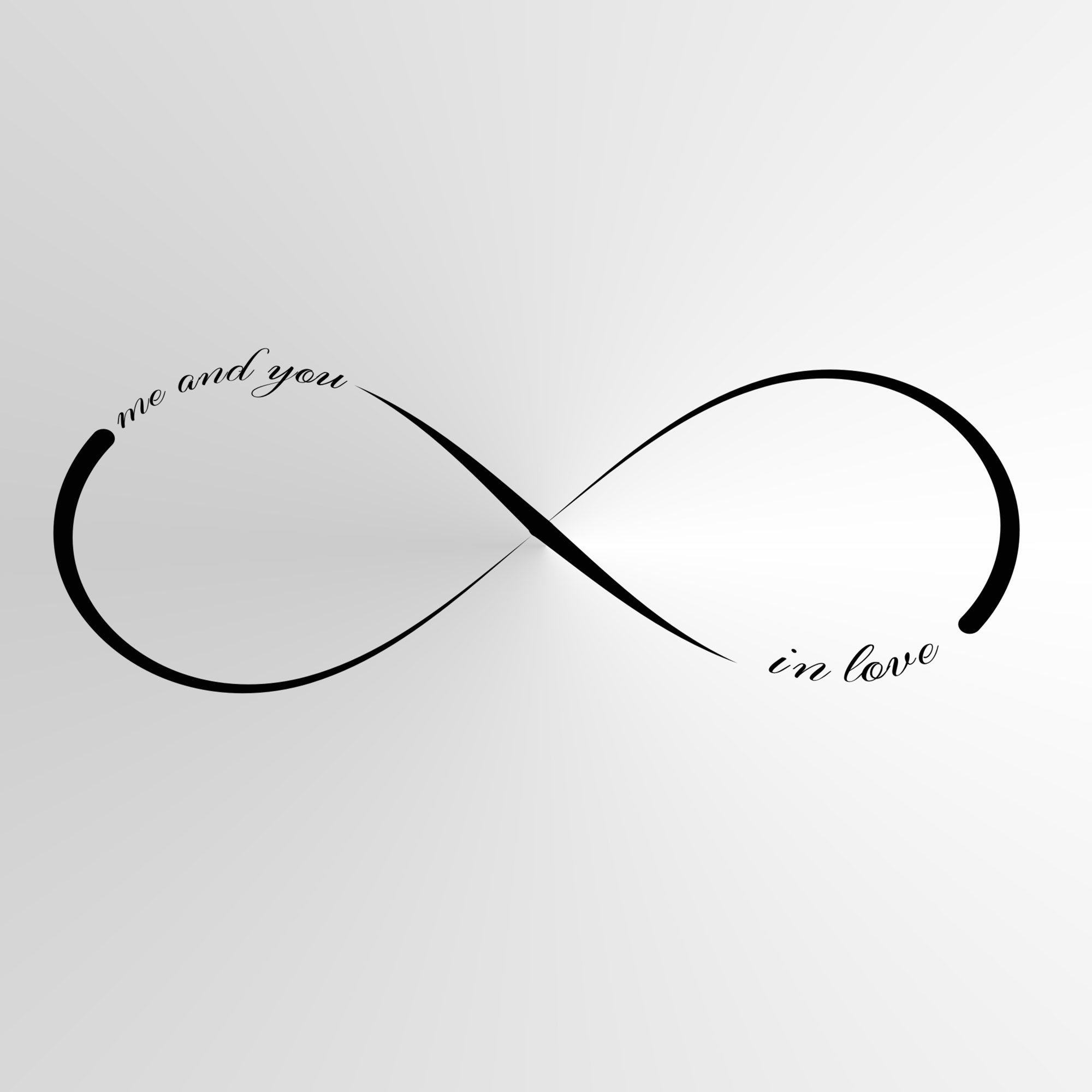 INFINITY SIGN LOVE Quote Reusable Stencil Size A5 A4 A3 Art | Etsy