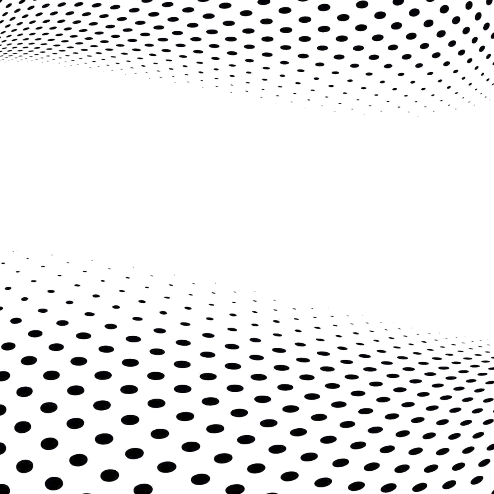 Modern Dots Optical Illusion BIG SIZES Art Craft Reusable - Etsy