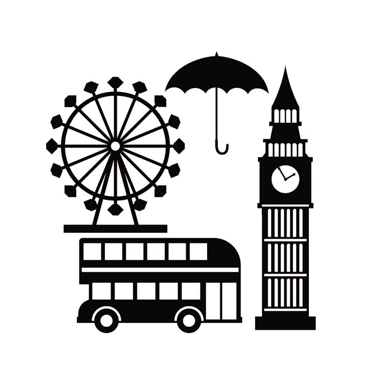 London Stencils - Etsy