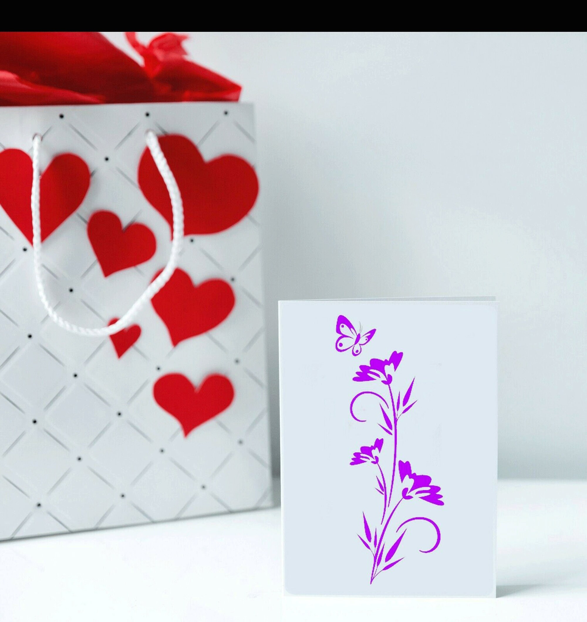 FLOWERS BOUQUET Reusable Stencil Sizes A5 A4 A3 Romantic - Etsy