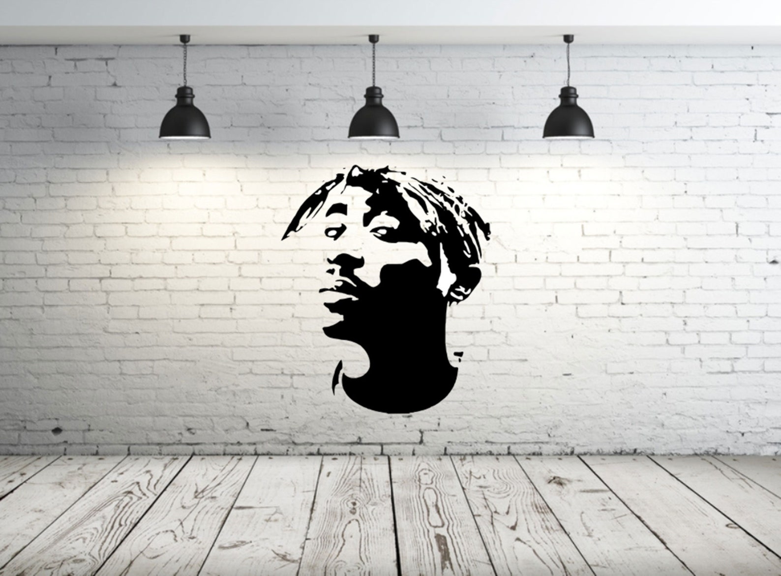 Tupac BIG SIZES Reusable Mylar Stencil or Self Adhesive | Etsy