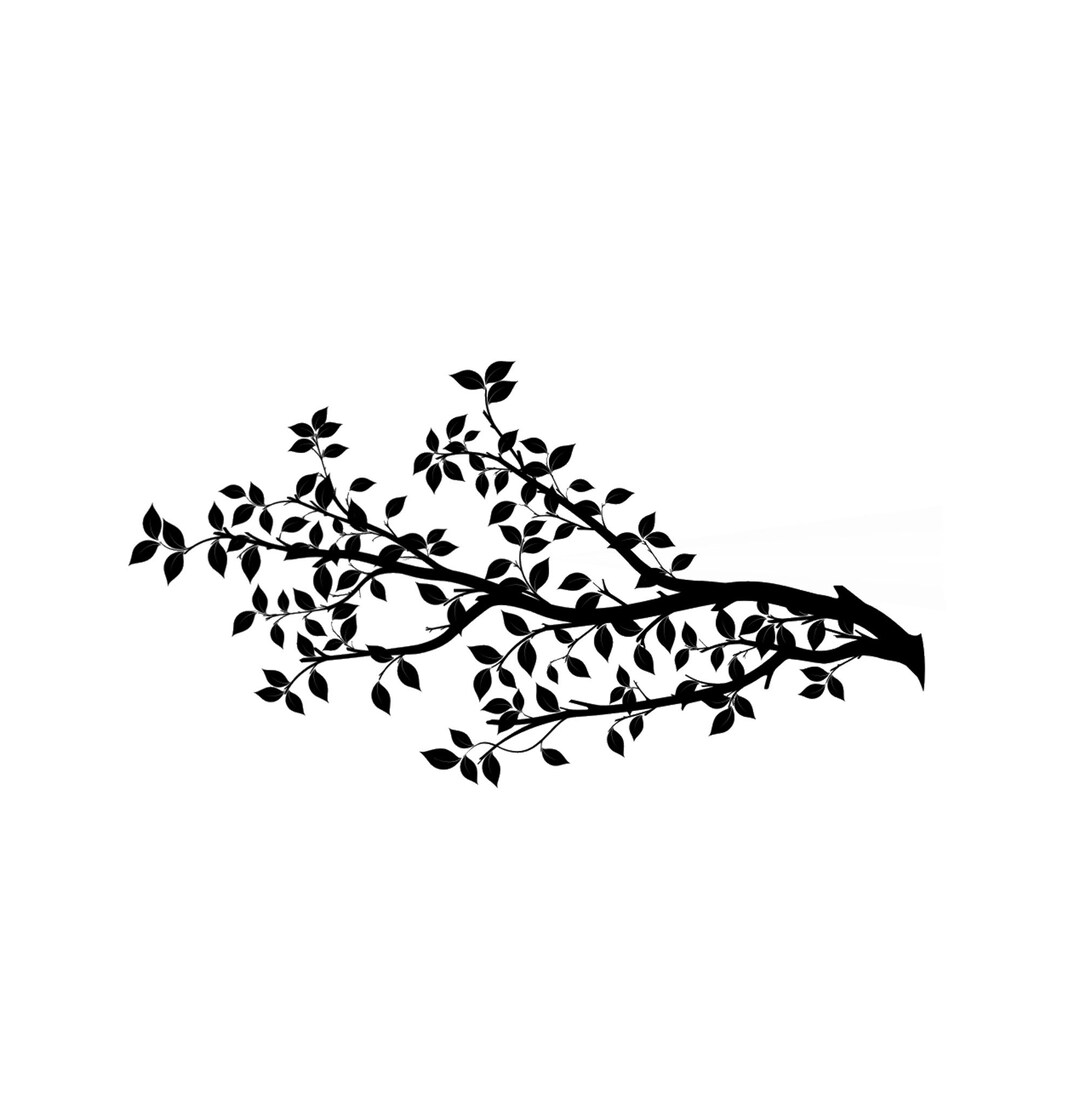 Tree Branch Stencil - Reusable Mylar or Self Adhesive A2 A1 A0 T88 - Etsy