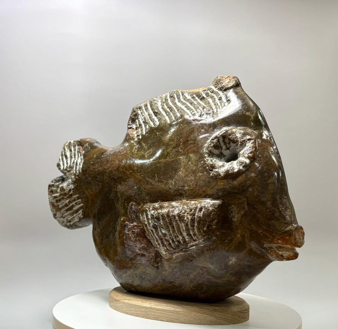 Duality - Zimbabwean Stone Sculpture - Etsy