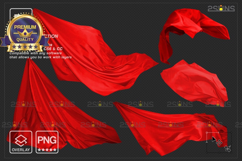 Flying Fabric Photoshop Overlays, Flying Dress Overlay, Maternity ...