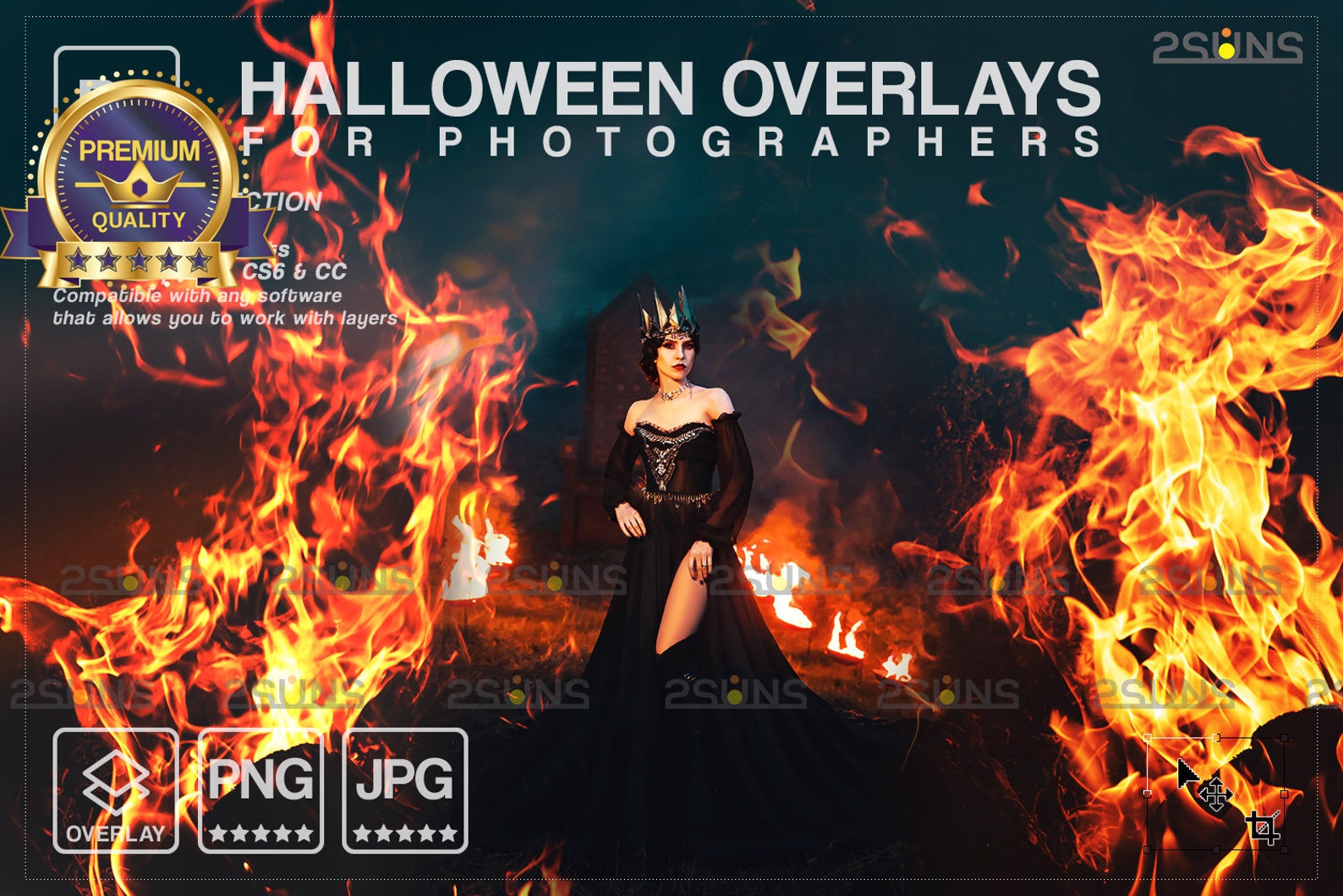 Burn Overlays Photoshop Overlays Halloween Overlay Flame - Etsy UK