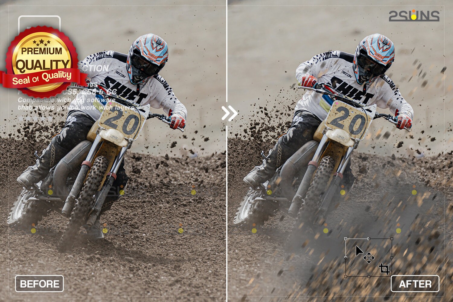 Dirt Explosion Photoshop Overlays, Sports Overlays, Photo Overlay ...