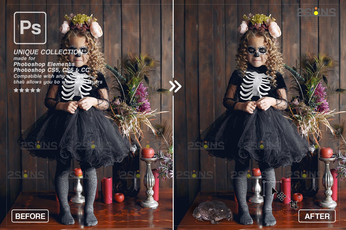 Halloween Overlay Ghost Overlay Photoshop Overlay Halloween | Etsy