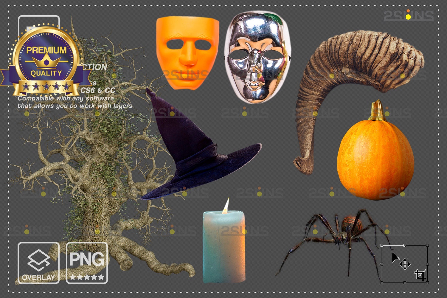 Halloween Overlay, Skull Png, Photoshop Overlays, Halloween Pumpkin ...