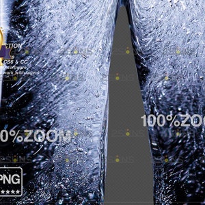 Christmas Ice Font Alphabet Clipart, Letter Ice Overlay, Freezing Font ...