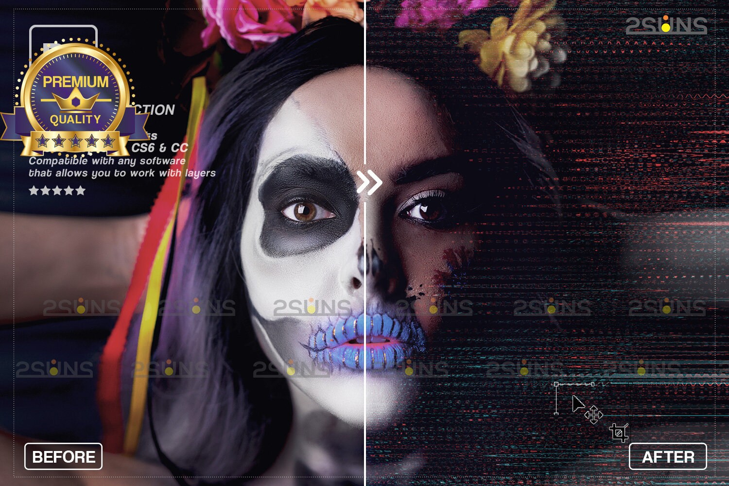 Fine Art Photoshop Overlays Halloween Overlays Horror Photo - Etsy UK